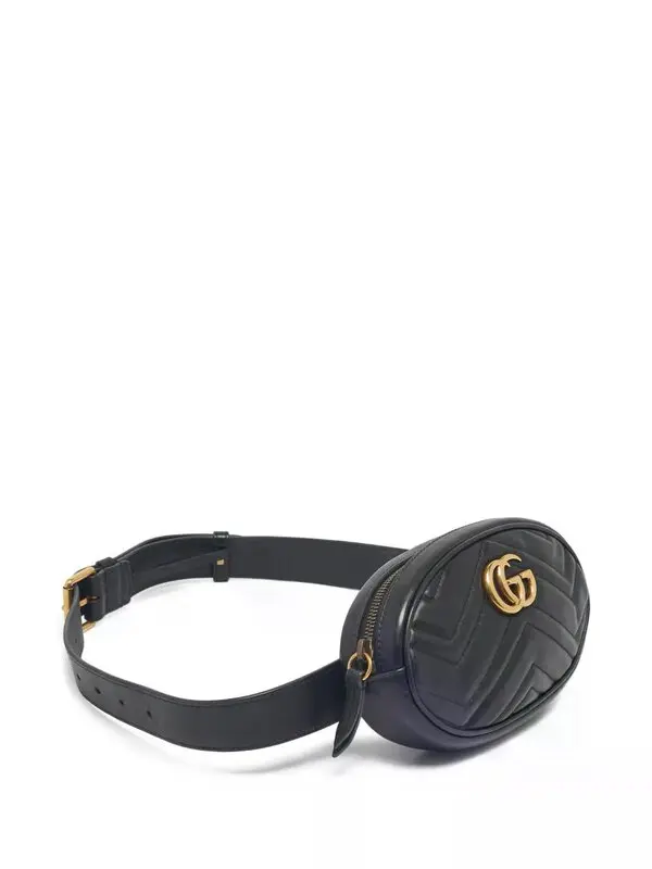 Gucci Marmont Leather Belt Bag