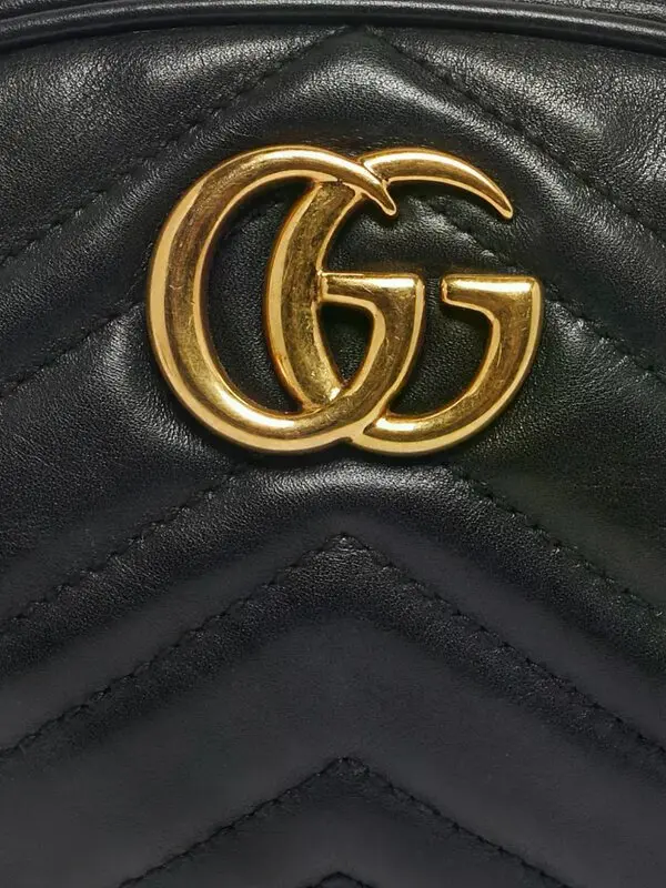 Gucci Marmont Leather Belt Bag