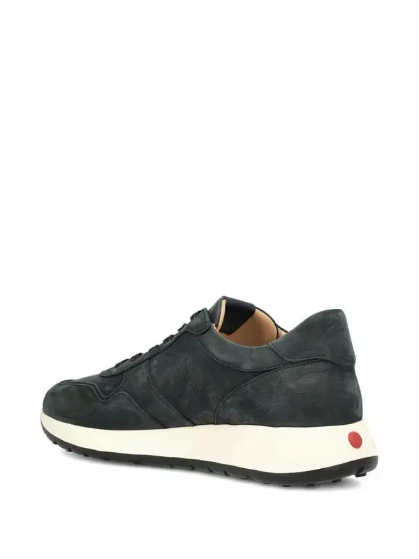TOD'S Suede Sneakers With Logo Detail - Blue