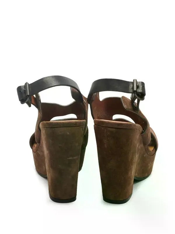 See By Chloé Suede Platform Wedge Sandals