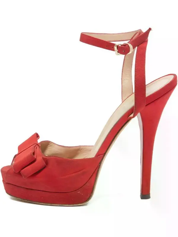 Fendi Platform Bow Shoes