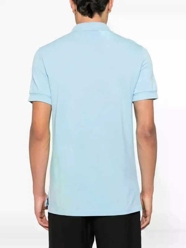 TOM FORD Buttoned Polo Shirt - Blue