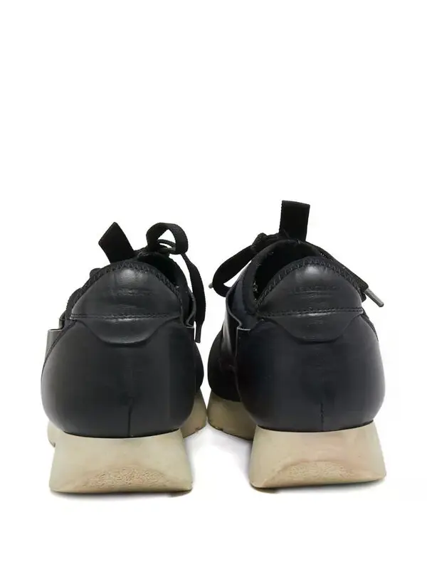 Balenciaga Leather Sneakers - Black