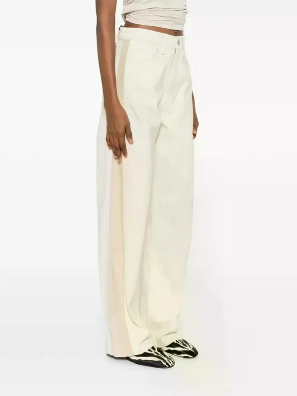 Rag & Bone Logan Side-stripe Jeans - Neutrals