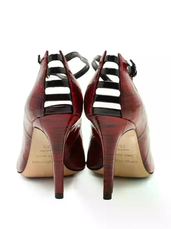 SERGIO ROSSI Peep-toe Stiletto Pumps