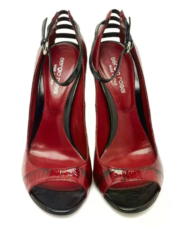 SERGIO ROSSI Peep-toe Stiletto Pumps