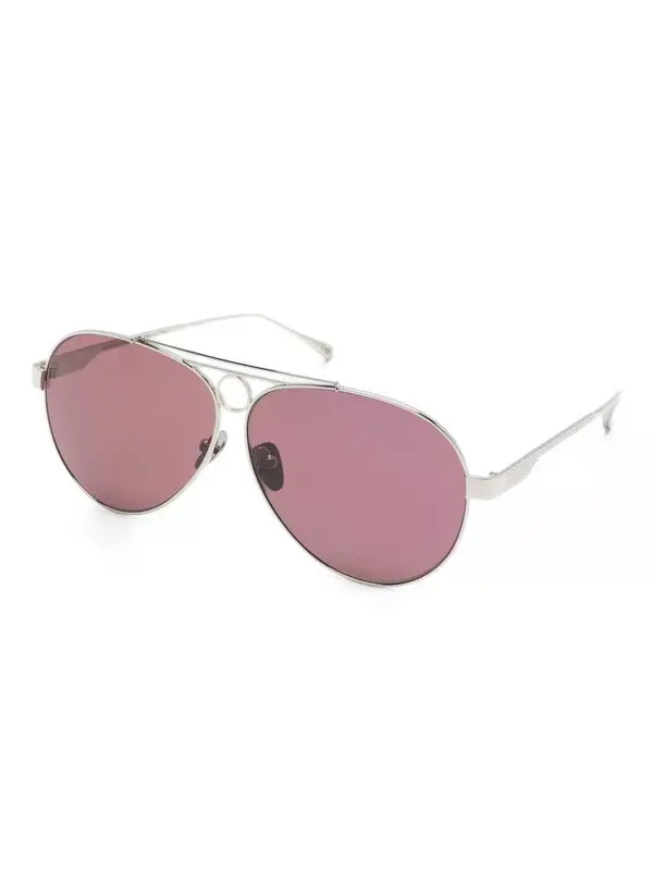 FACE.HIDE Hunter Pilot Sunglasses - Silver
