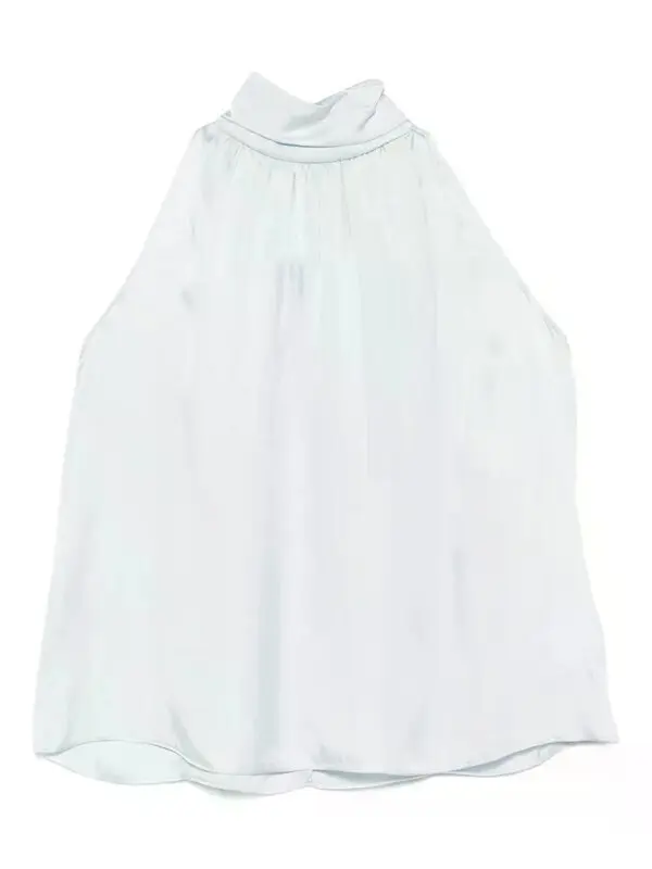 ANINE BING Collared Sleeveless Top