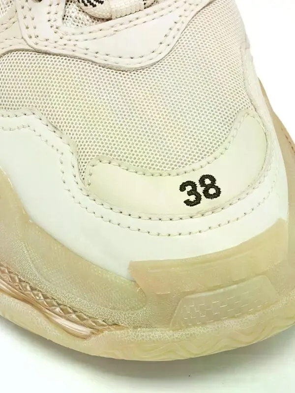 Balenciaga Triple S Leather Sneakers