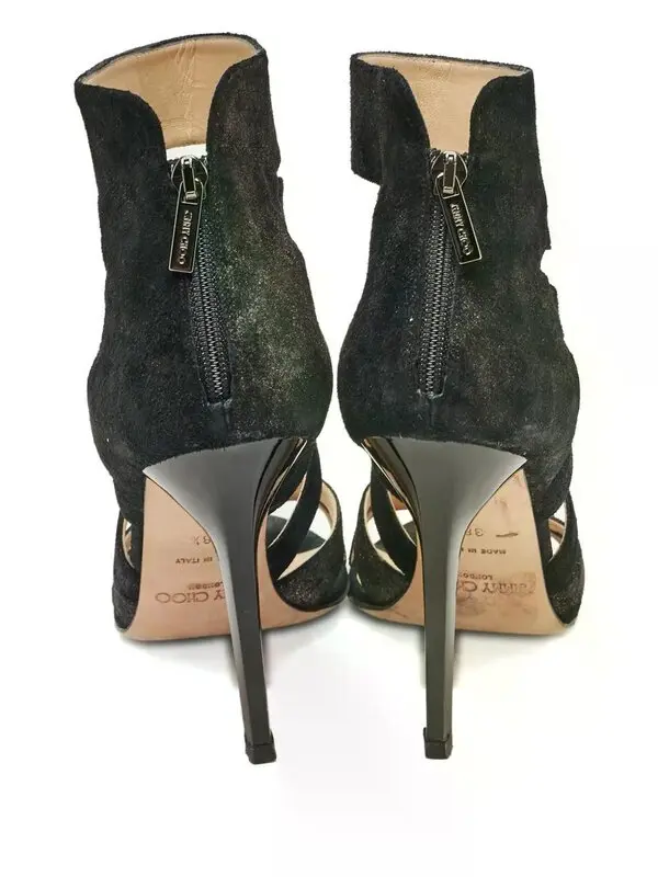 JIMMY CHOO Ankle-strap Crisscross Sandals
