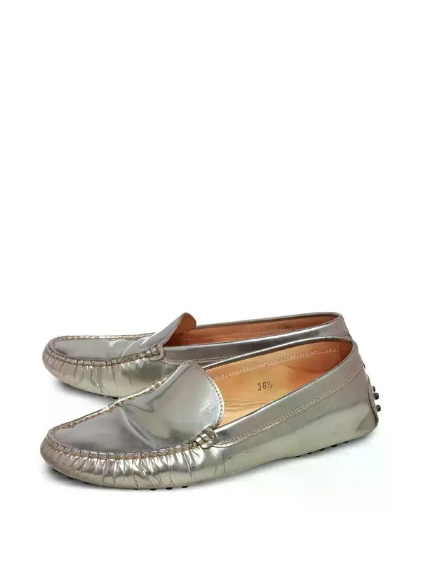 TOD'S Patent Leather Penny Loafers