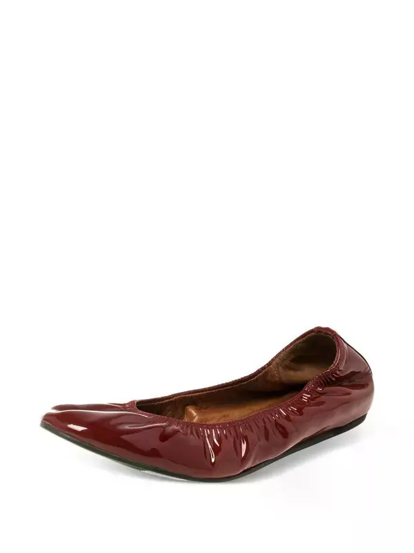 LANVIN Patent-leather Ballet Flats