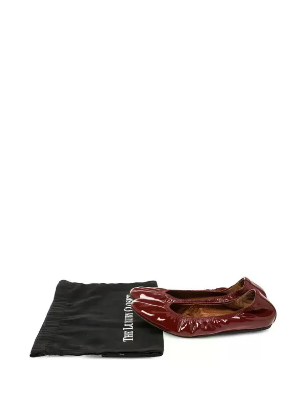 LANVIN Patent-leather Ballet Flats