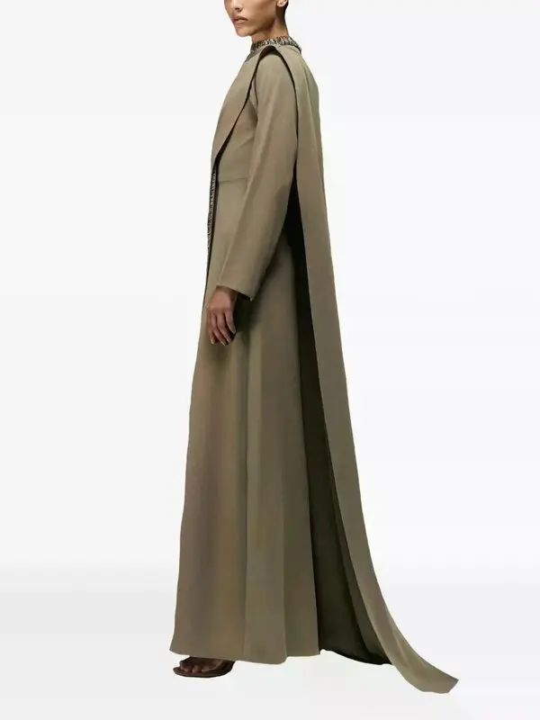 THA SEEN Embellished Maxi Dress