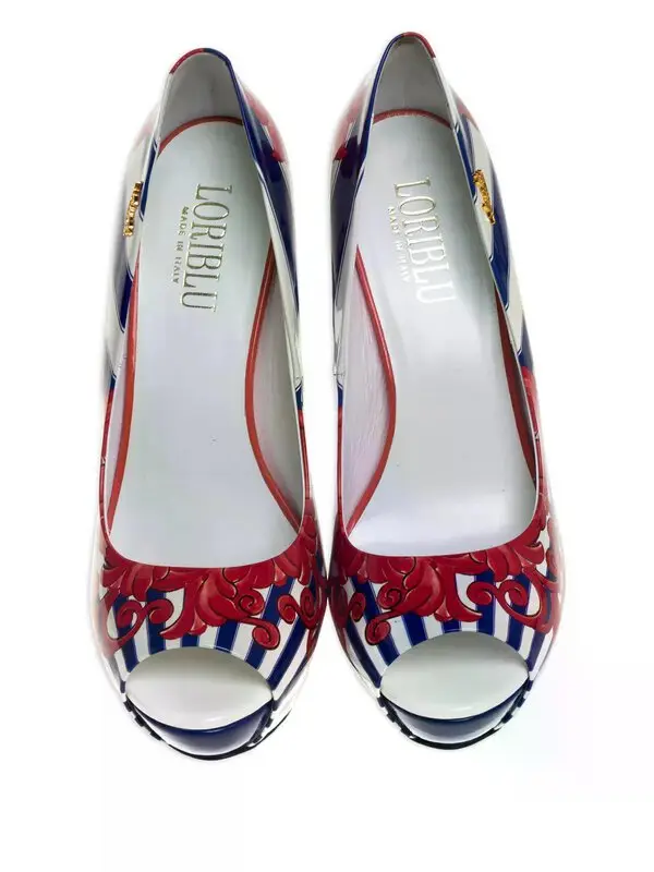 LORIBLU 140mm Platform Pumps
