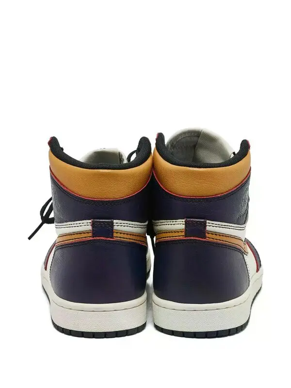 JORDAN Air 1 Leather Sneakers - Blue
