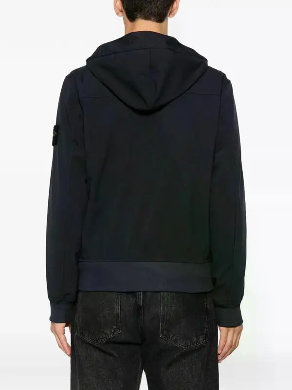 Stone Island Patch-detail Hooded Jacket