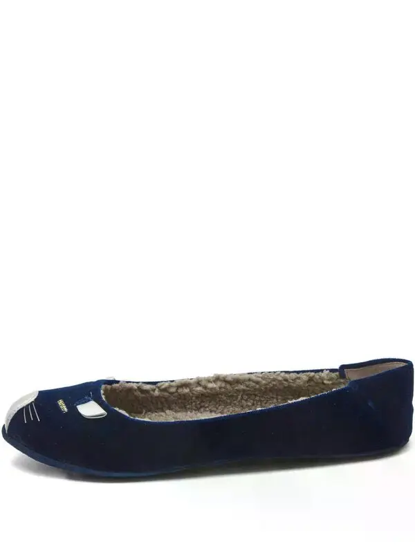 Marc Jacobs Velvet Ballet Flats