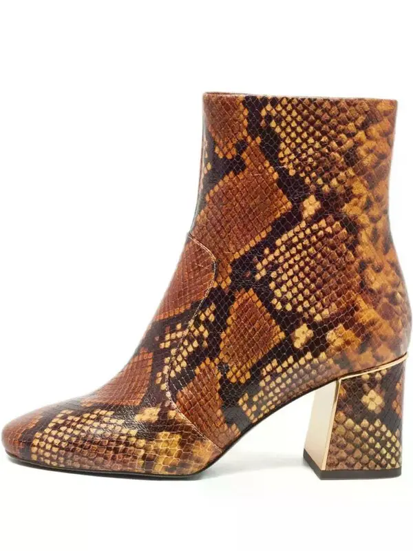 Tory Burch 60mm Gigi Snakeskin-effect Boots