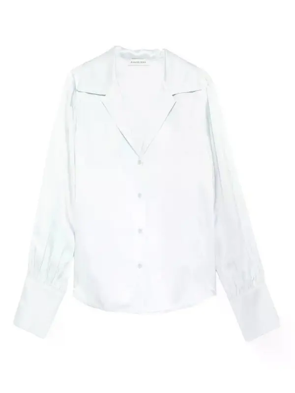 ANINE BING Bethany Buttoned Shirt - Blue