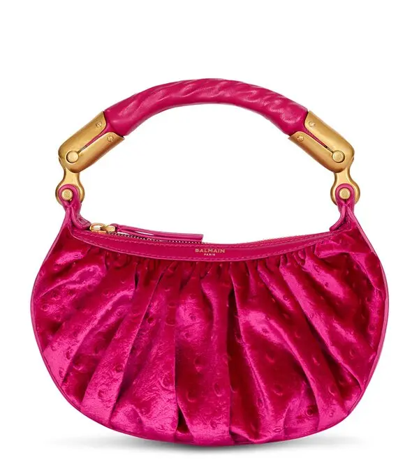 Balmain Mini Ebene Top-handle Bag - Pink