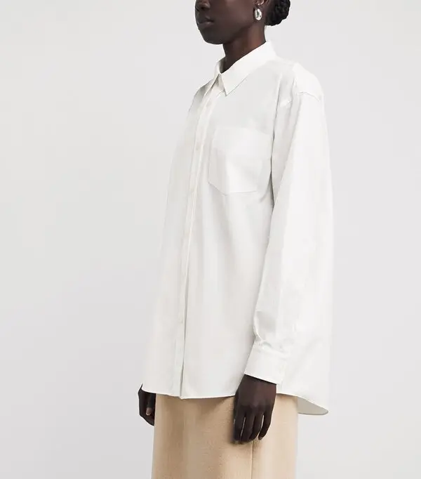 Lafayette 148 New York Cotton Oversized Shirt