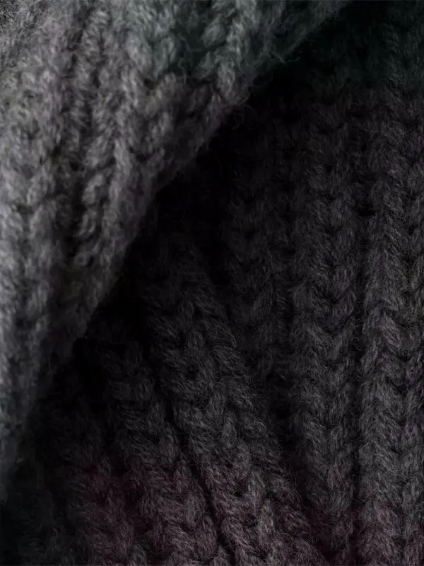 Prada Wool Scarf - Grey