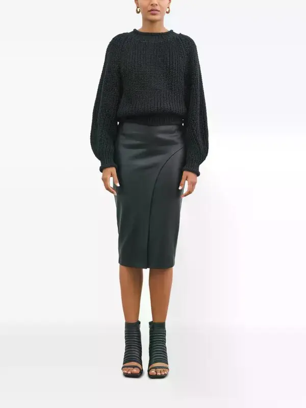 MARCELLA Nyssa Slit Midi Skirt