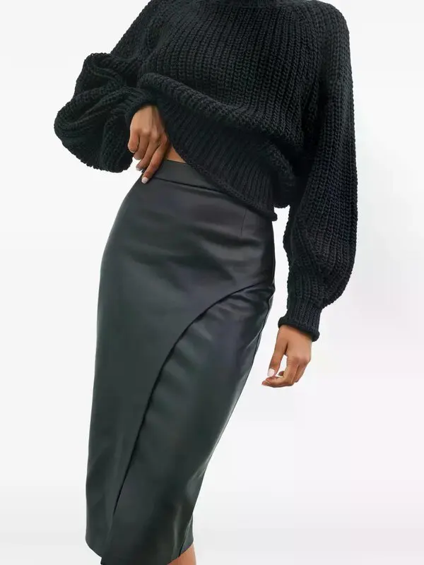 MARCELLA Nyssa Slit Midi Skirt