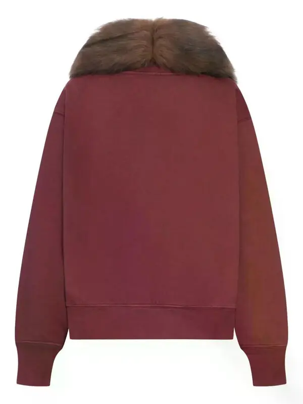 Prada Fur-collar Sweatshirt