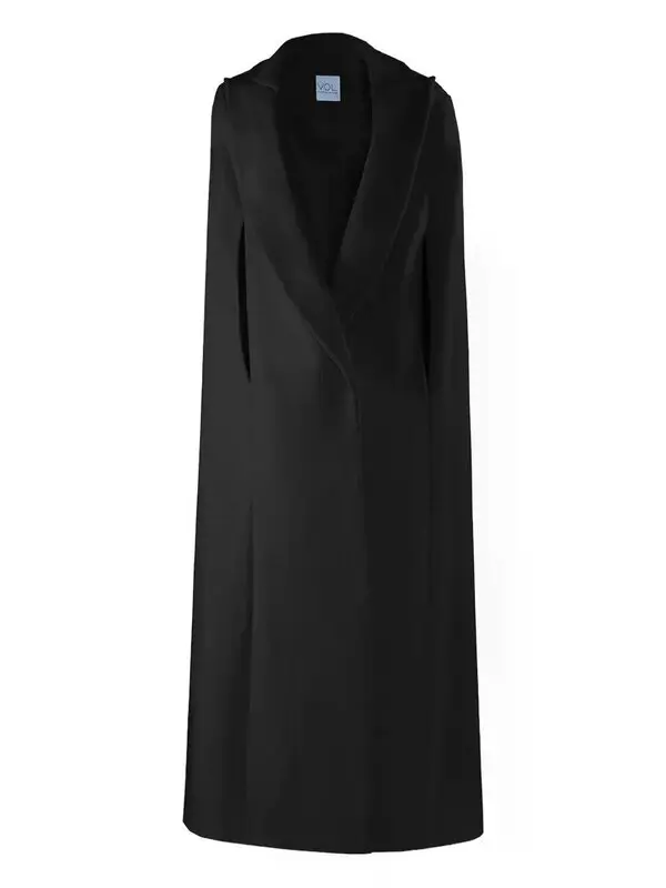 VESTIAIRE D'UN OISEAU LIBRE Collared Slit Cape
