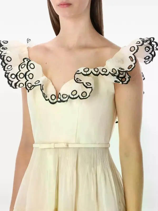 Zimmermann Frilled Mini Dress
