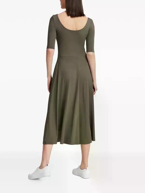 MARCELLA Innogen Scoop-neck Midi Dress