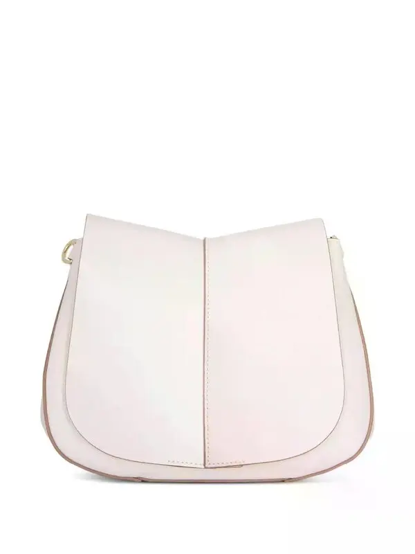 GIANNI CHIARINI Curved Panelled Shoulder Bag - Neutrals