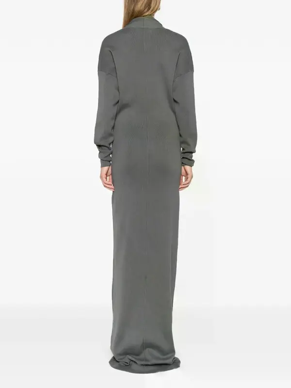 ENTIRE STUDIOS Parallell V-neck Long-sleeve Maxi Dress