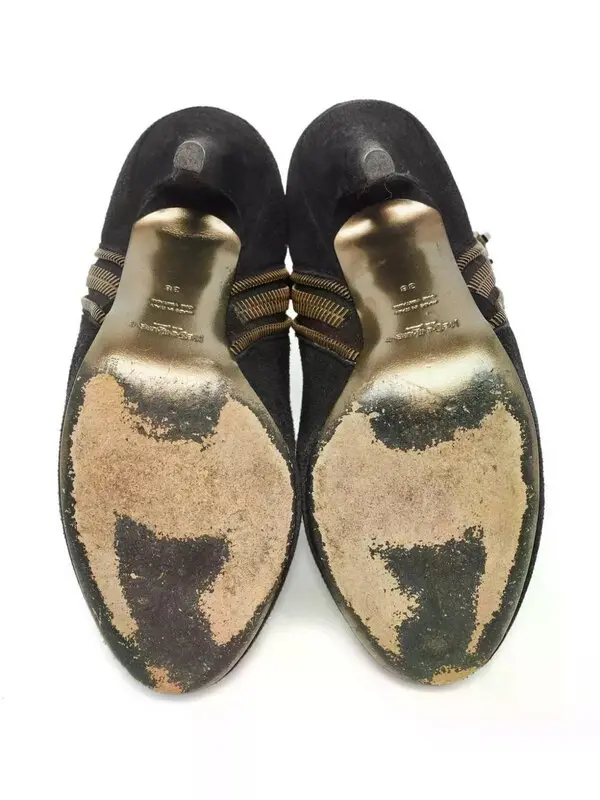 Saint Laurent Suede Zip-up Ankle Boots