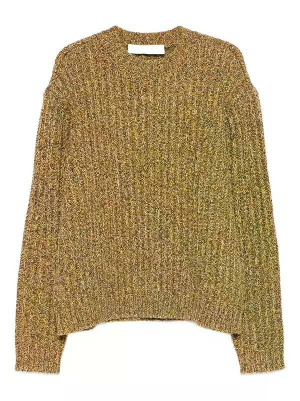 Séfr Makaya Crew-neck Sweater - Yellow
