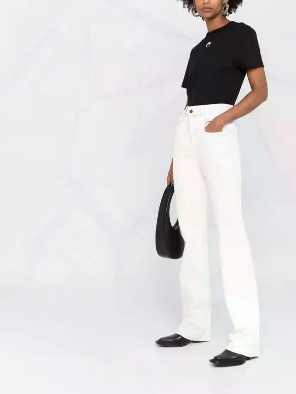 DIESEL® High-waist Coated Effect Jeans
