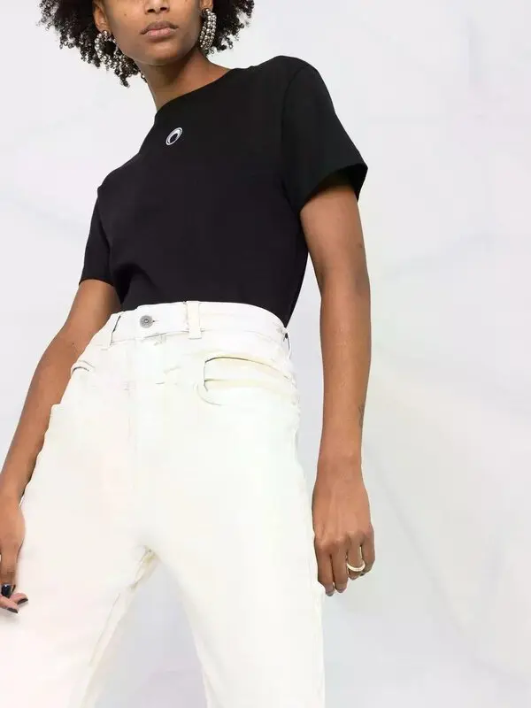 DIESEL® High-waist Coated Effect Jeans