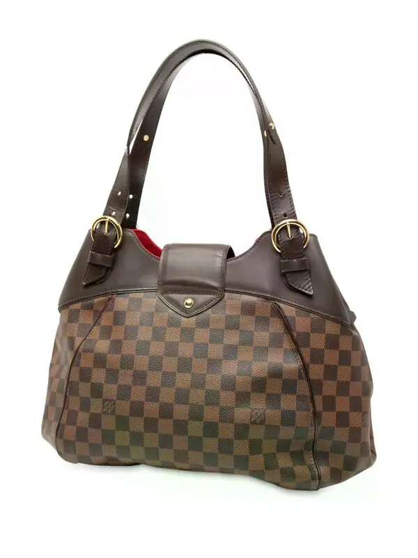 LOUIS VUITTON Damier Ebene Sistina Gm Shoulder Bag