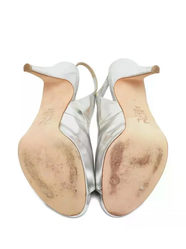 GINA 120mm Slingback Heeled Sandals