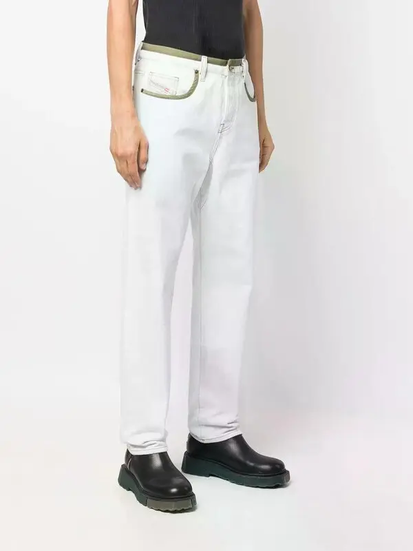 DIESEL® D-viker Straight-leg Jeans - Neutrals