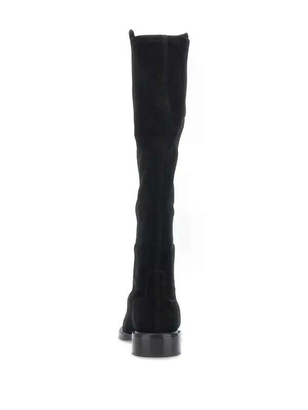 STUART WEITZMAN Gisele Knee-high Leather Boots - Black