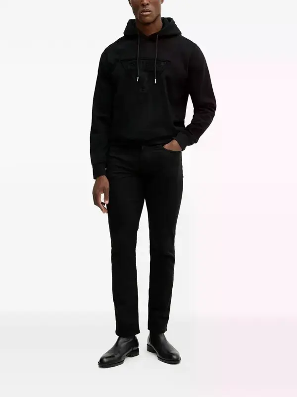 Guess Embossed Hooded Sweater