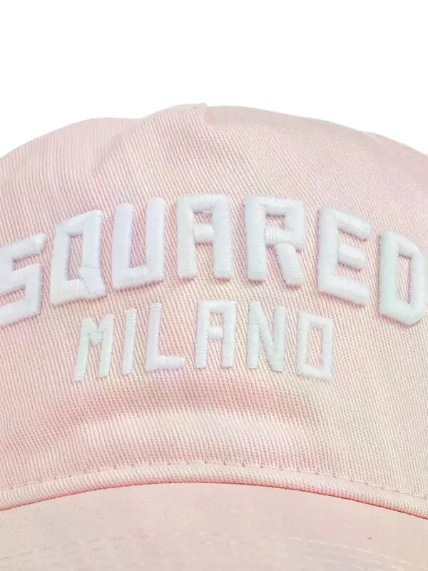 Dsquared2 Embroidered Cotton Gabardine Baseball Cap