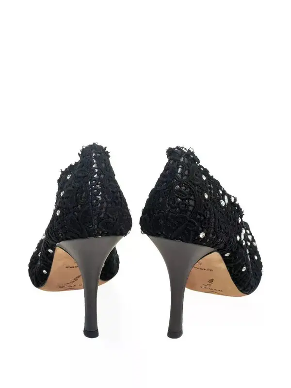 Rene Caovilla 100mm Crystal-embellished Pumps