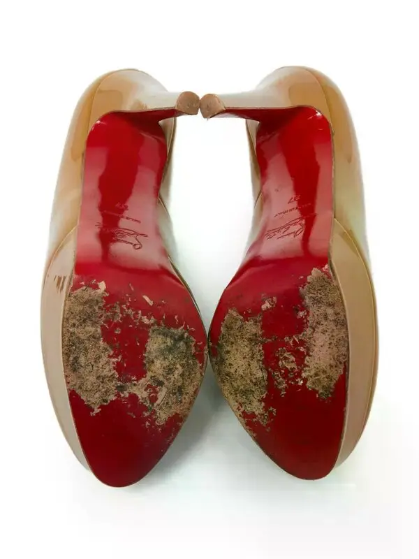 CHRISTIAN LOUBOUTIN Platform Pointed-toe Pumps
