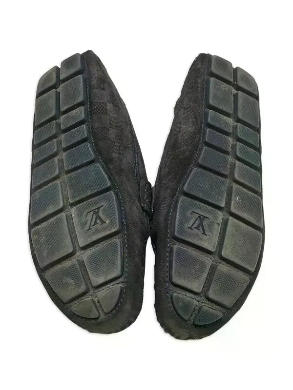 LOUIS VUITTON Suede Loafers