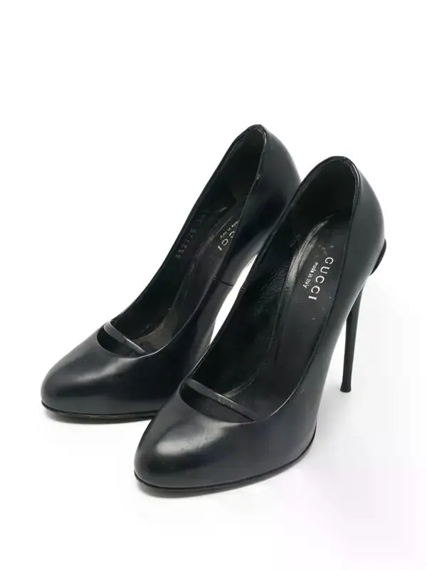 Gucci Leather Heeled Pumps