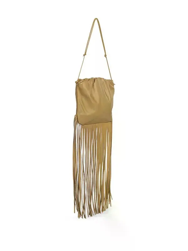 Bottega Veneta Leather Fringe Shoulder Bag
